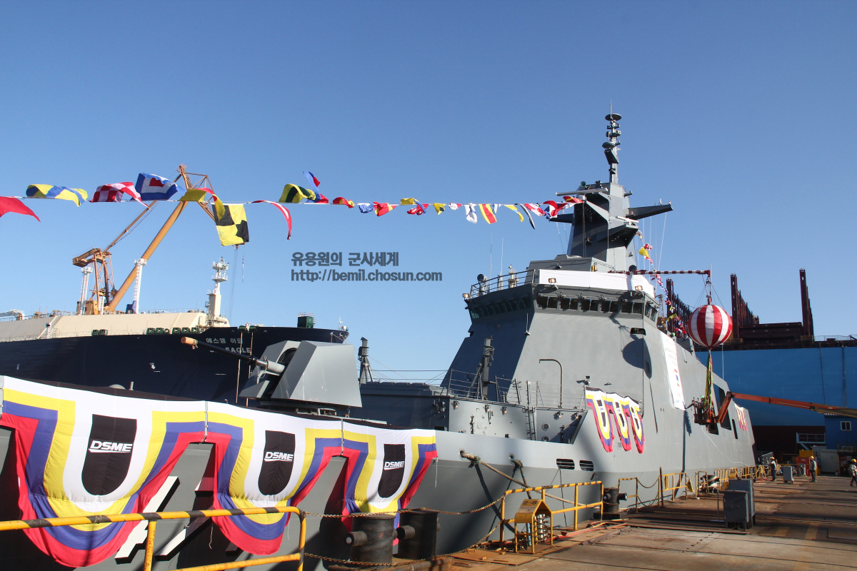 DSME launches first Royal Thai Navy frigate | SpaceBattles
