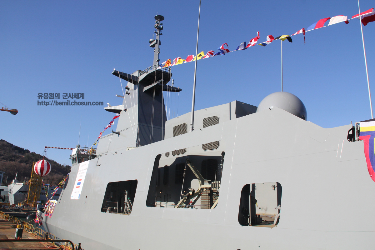 DSME launches first Royal Thai Navy frigate | SpaceBattles